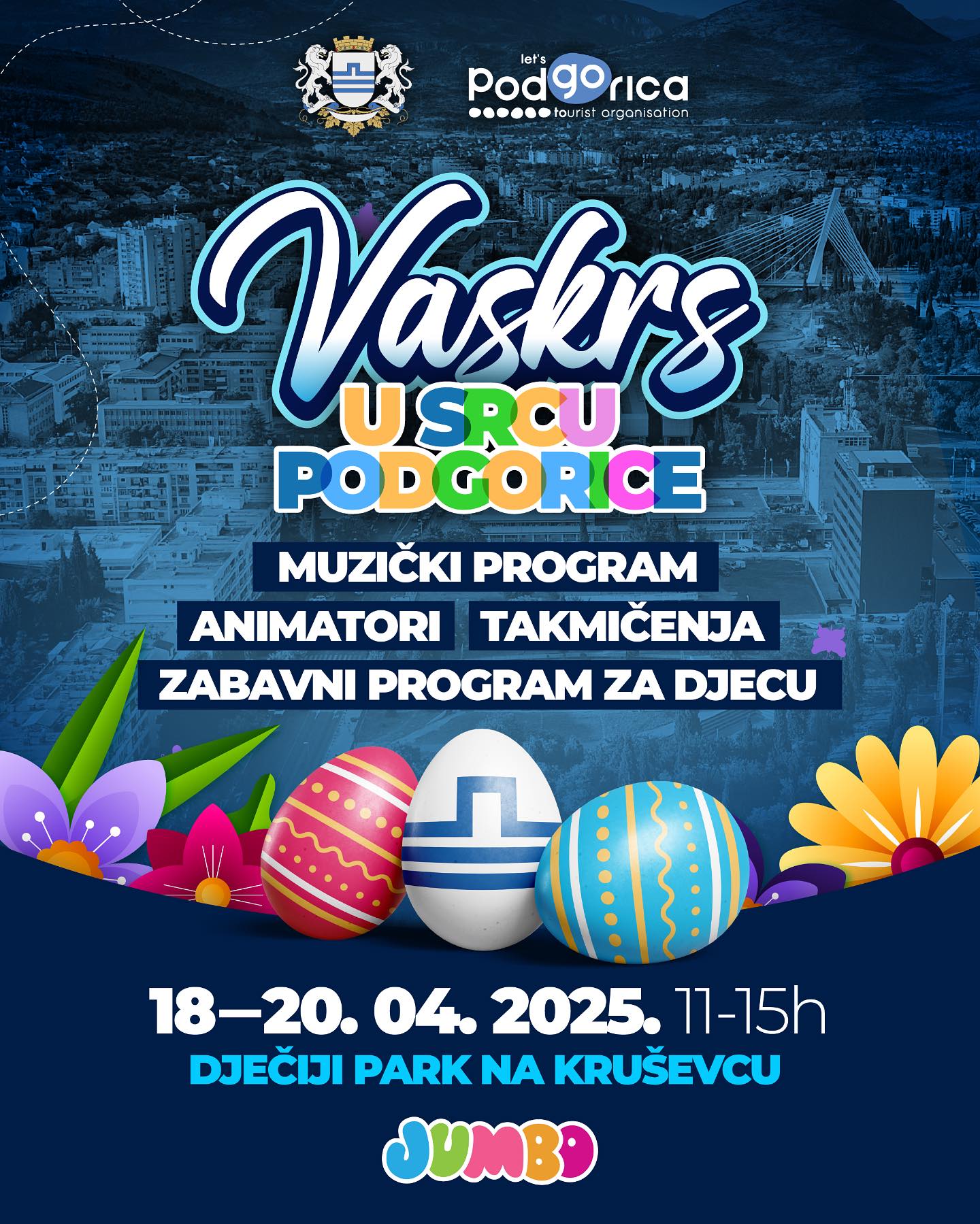 Vaskrs u srcu Podgorice | Glavni grad Podgorica